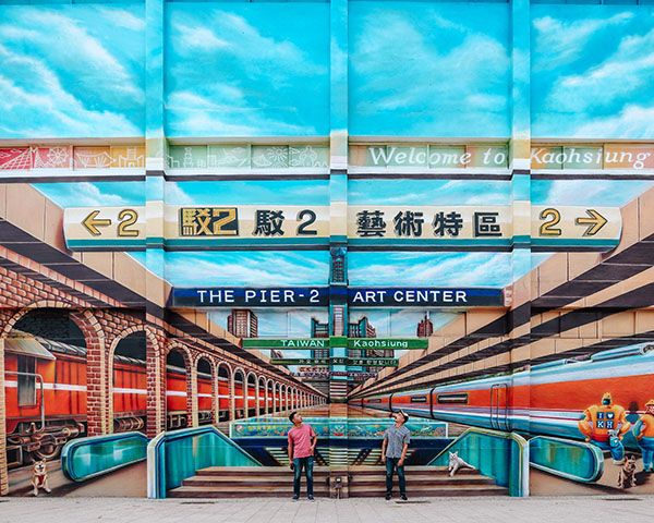 Pier-2 Art Center in Kaohsiung, Taiwan – Deer is Travelling